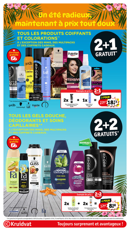 Kruidvat-BEfr - Dépliant 27 - 29 juin 2026 t/m 5 juillet 2026 - preview ...